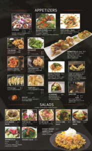 New menu – iSushi Restaurant